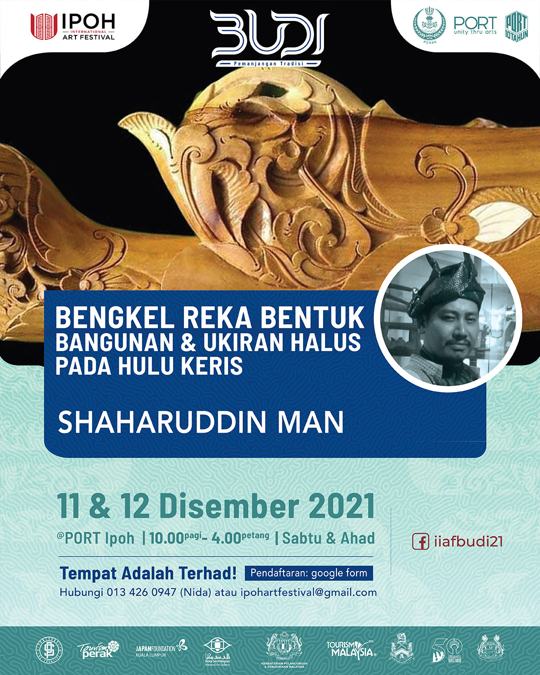 Ipoh International Art Festival: “Budi ─ Pemanjangan Tradisi” - PORT IPOH