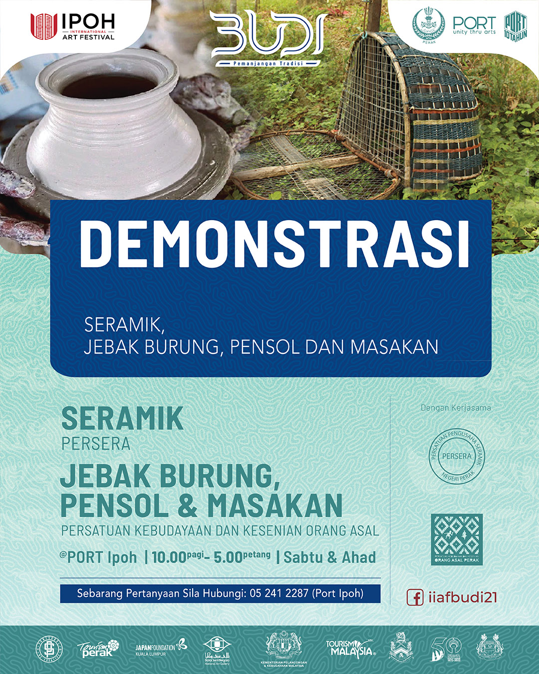 Ipoh International Art Festival: “Budi ─ Pemanjangan Tradisi” - PORT IPOH