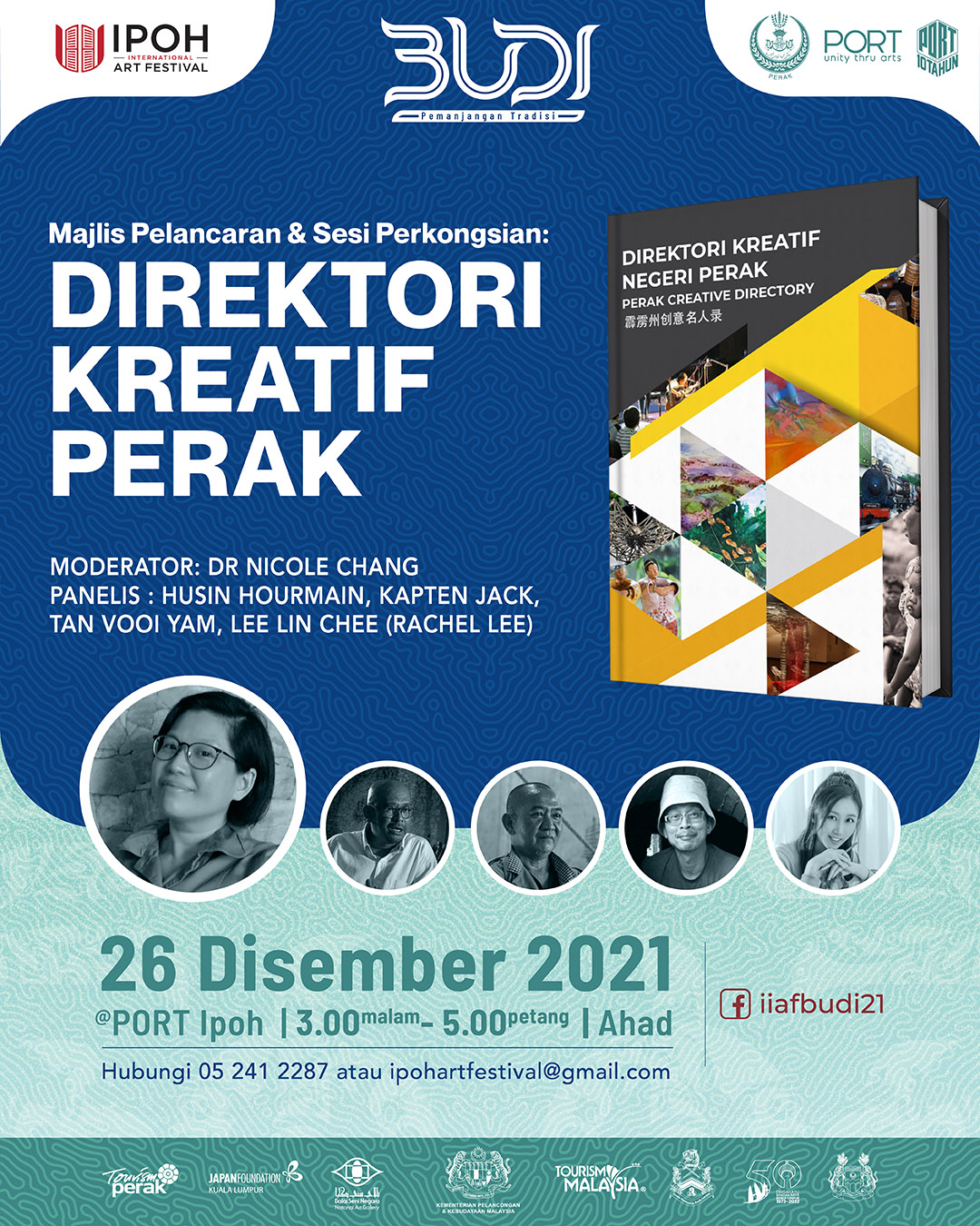 Ipoh International Art Festival: “Budi ─ Pemanjangan Tradisi” - PORT IPOH